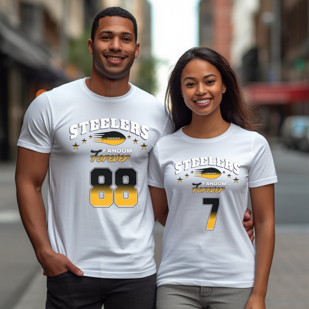 Black & Gold Custom Football T-shirt Football Your Name Tee - Etsy