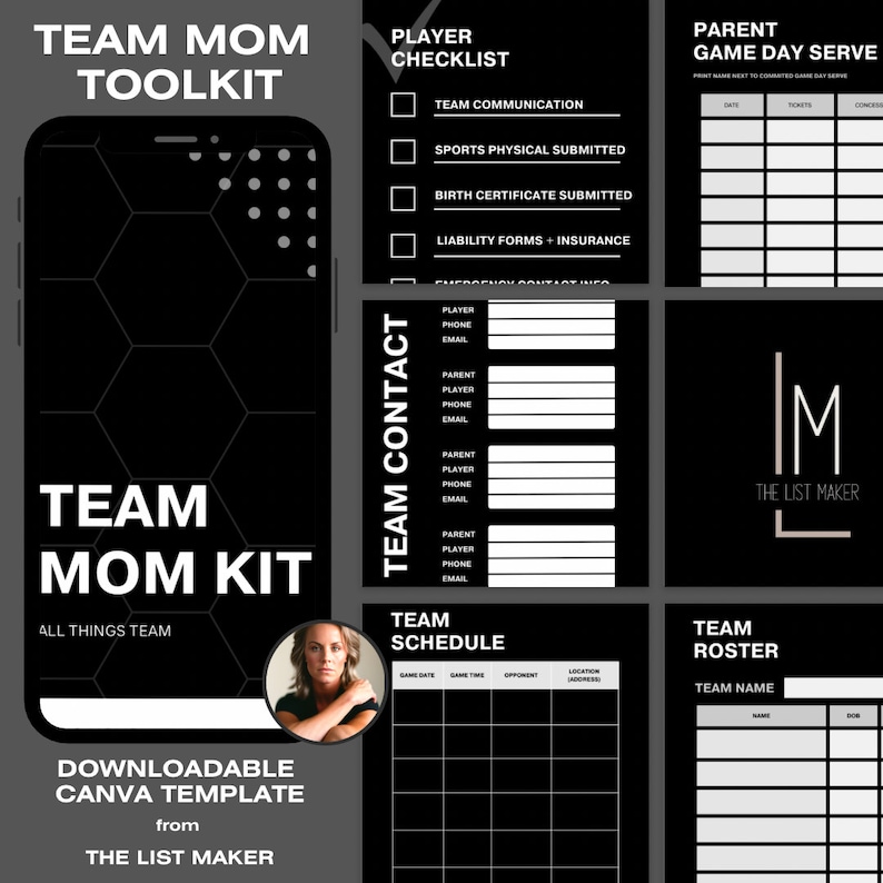 TEAM MOM KIT - Etsy