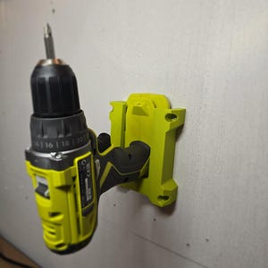 3D Printed Ryobi Tool Hanger | Garage & Workshop Organizer | Power Tool ...