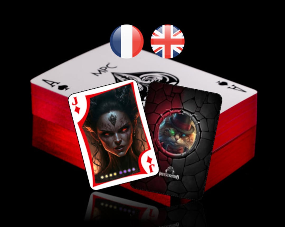 RPG Card Game / Carte De Jeu RPG - Etsy