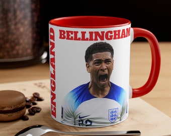 Jude Bellingham England Football Mug Funny Football Dortmund Mug ...