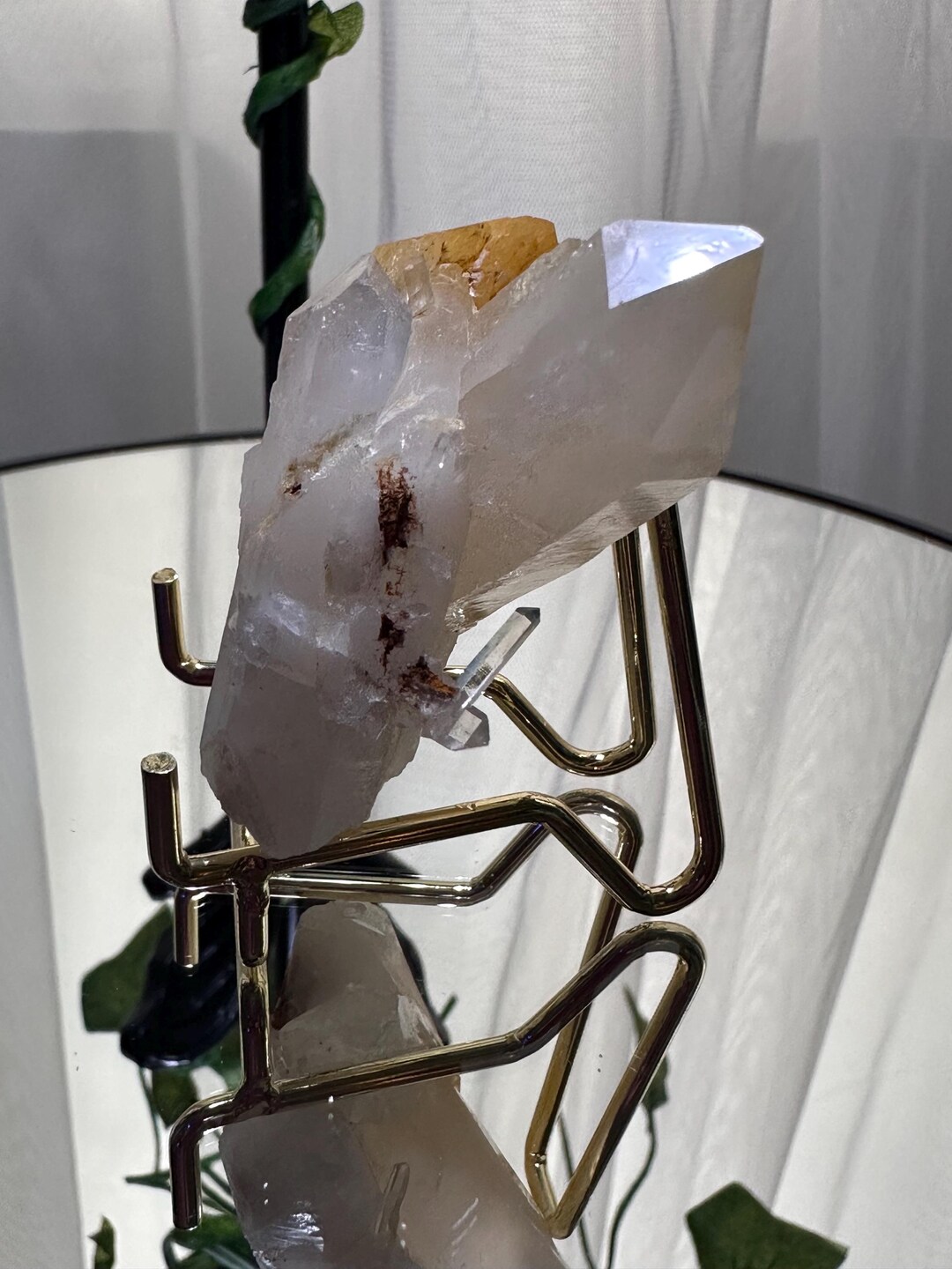 Gorgeous Rare Stunning Mango Quartz Cluster Crystal - Etsy