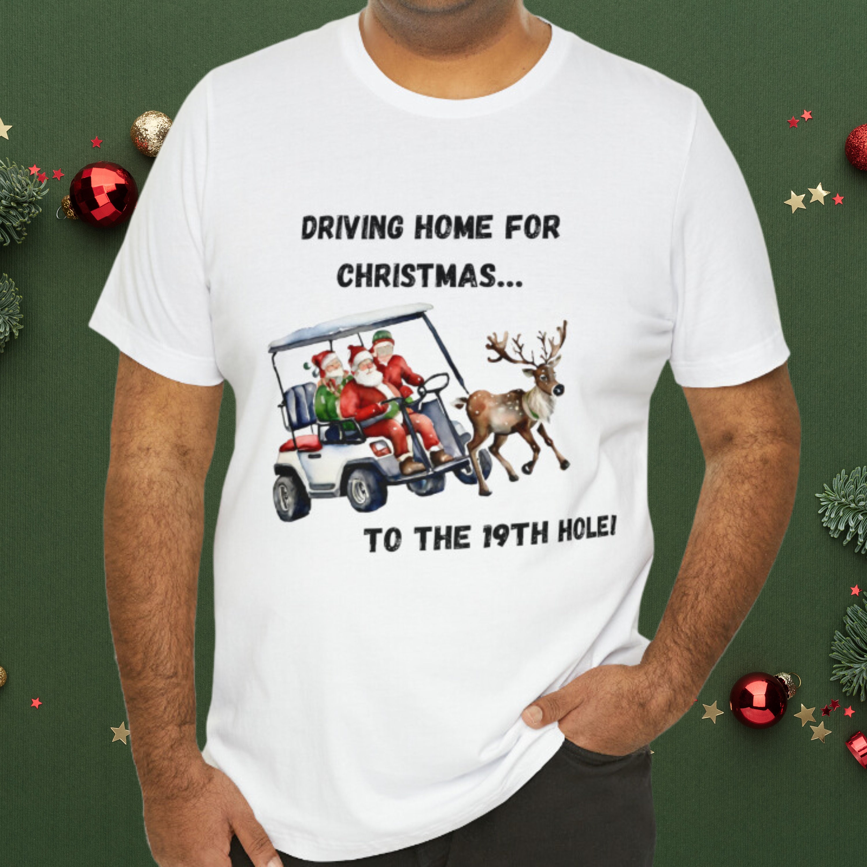 Christmas Golf Clipart Bundle, Golf PNG and Golf SVG, Golf Christmas ...