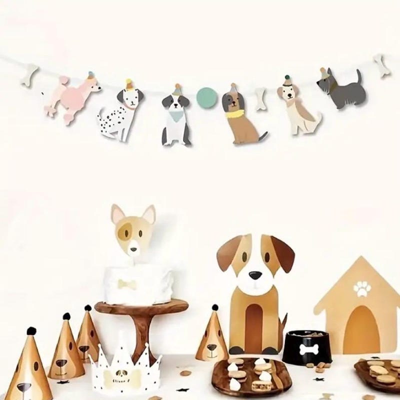 Dog Theme Banner - Etsy