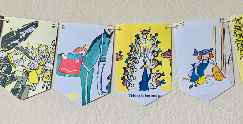 Madeline Book Page Banner, Baby Shower, First Birthday, Storybook ...