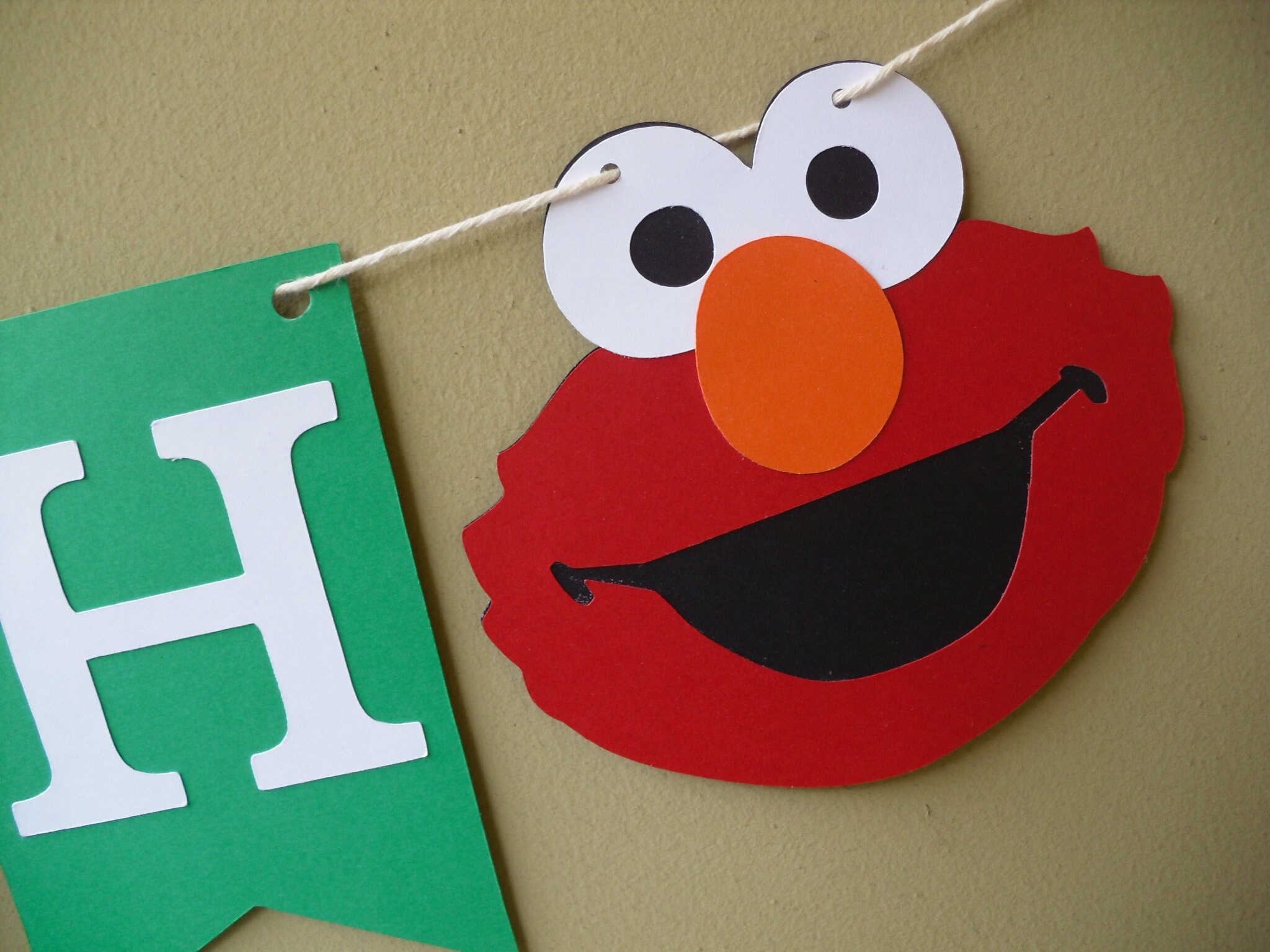 Primary Color Banner, Happy Birthday Banner, Personalized Banner ...