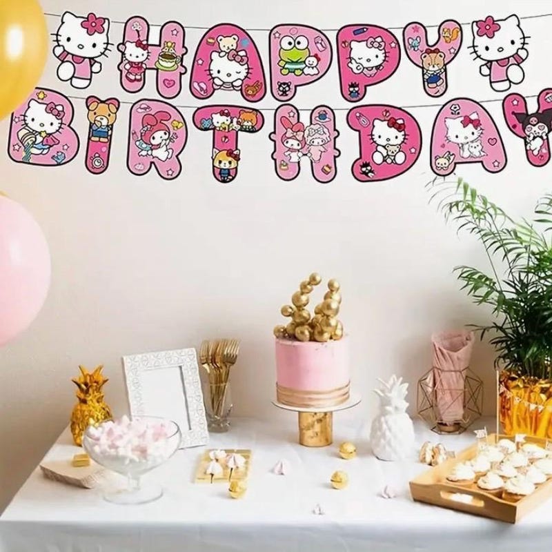 Hello Kittys Banner - Etsy