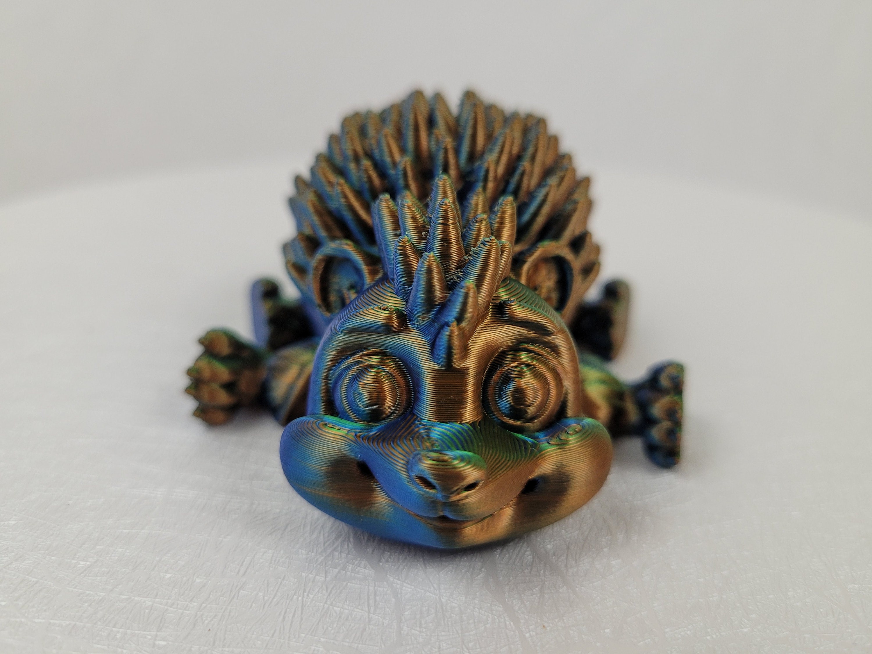 3d Printed HEDGEHOG FIDGETS Adorable Fun Desk TOYS for Kids Decorating ...
