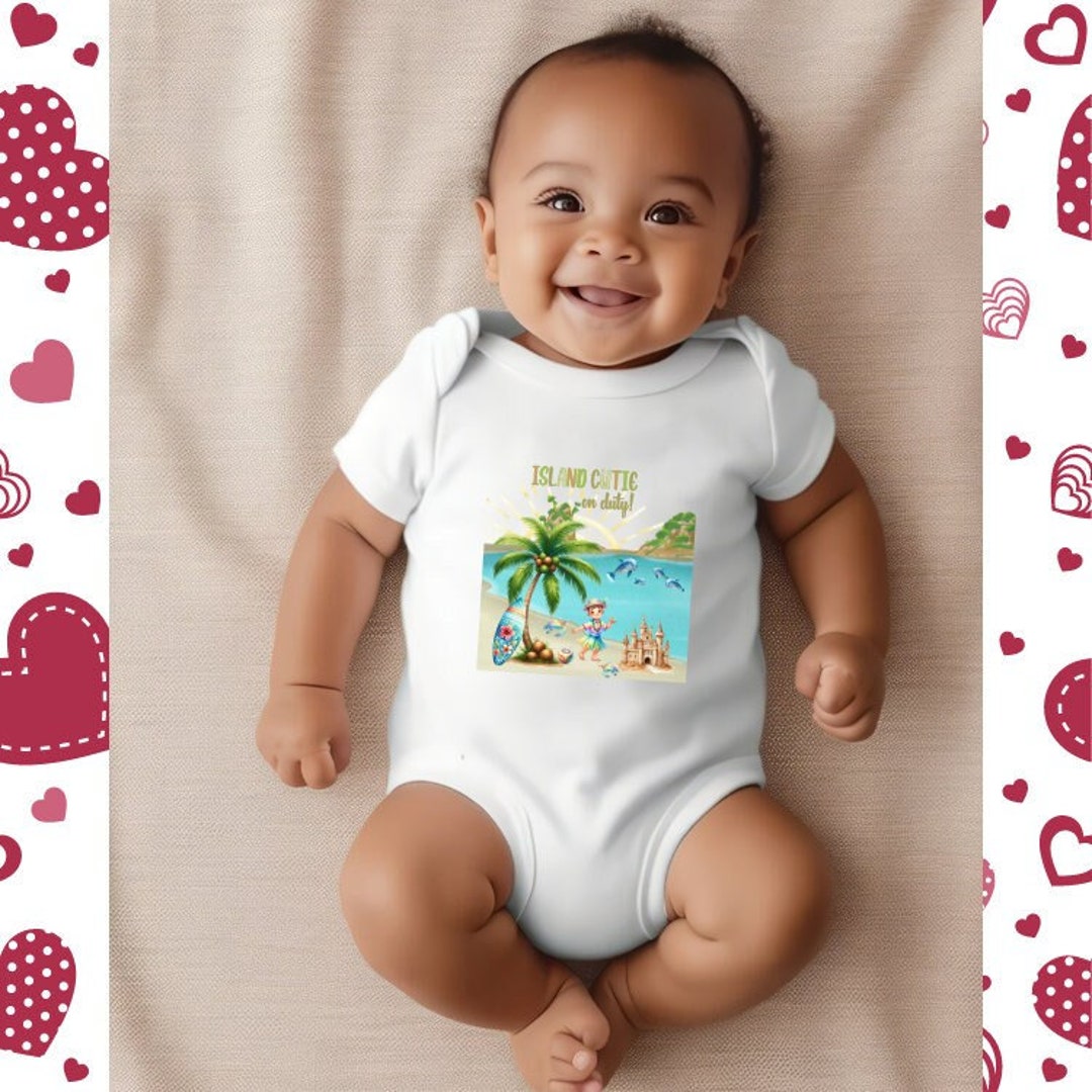 Baby Island Cutie Bodysuit Infant Clothes Trendy Baby Fashion Infant ...