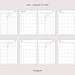 2024 Monthly Planner Printable, Dated Month on 2 Pages, Month at a ...