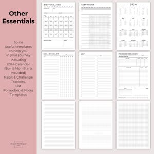 Printable Goal Planner Bundle, Daily, Weekly, Monthly, Quarterly ...