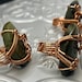 Wire Wrapped Labradorite Copper Ring - Etsy