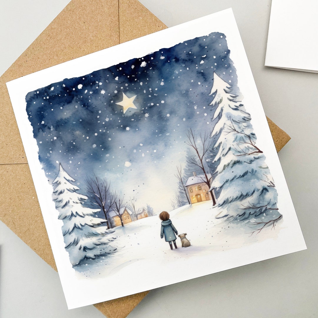 Christmas Card, Greeting Card, Holiday Card, Loved One Gift, Christmas ...