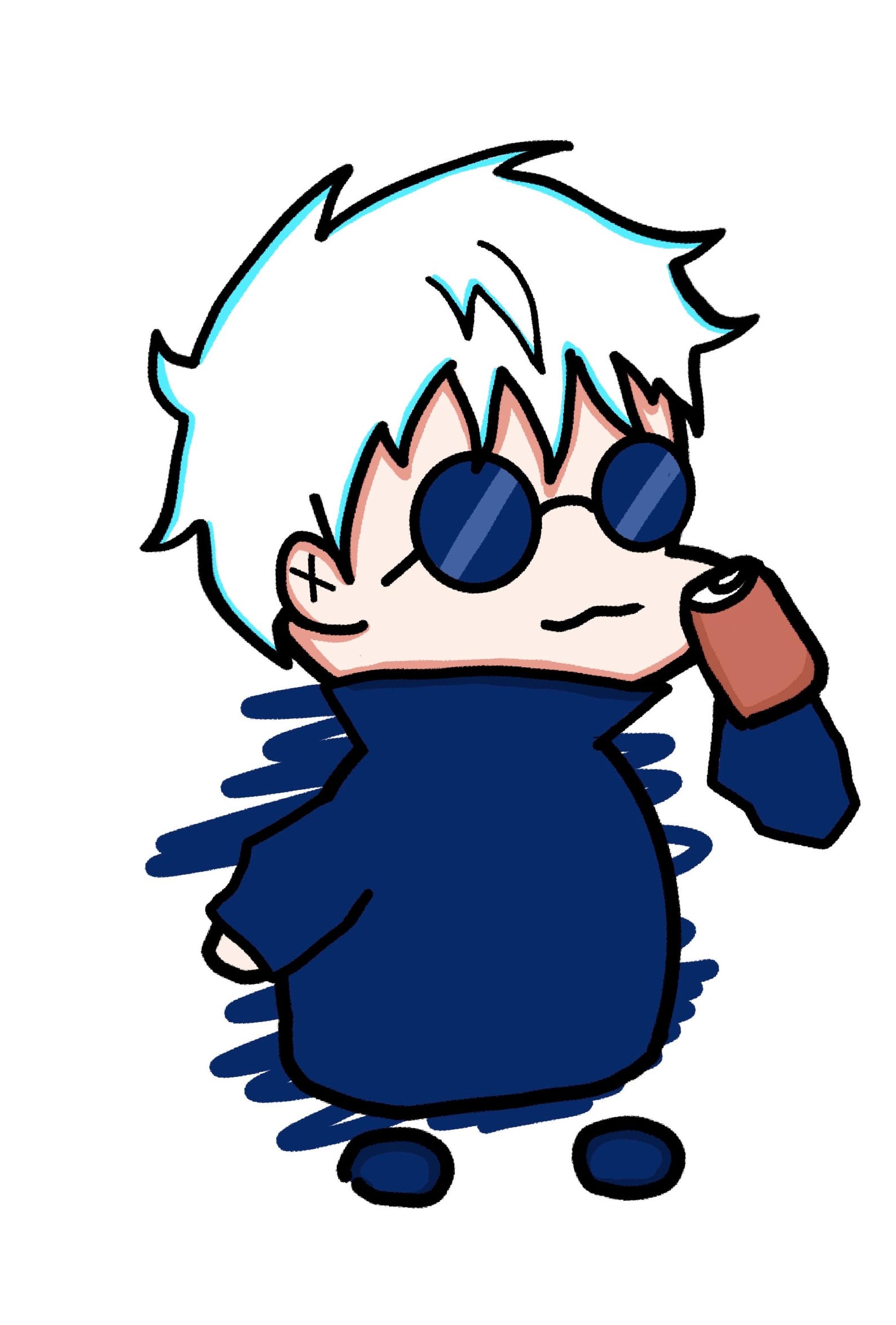 JJK Cute Stickers - Etsy