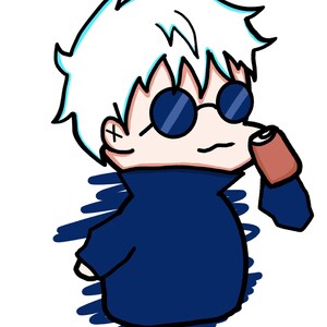 JJK Cute Stickers - Etsy