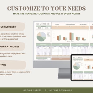 Simple Budget Template for Google Sheets: Personal Finance Tracker ...