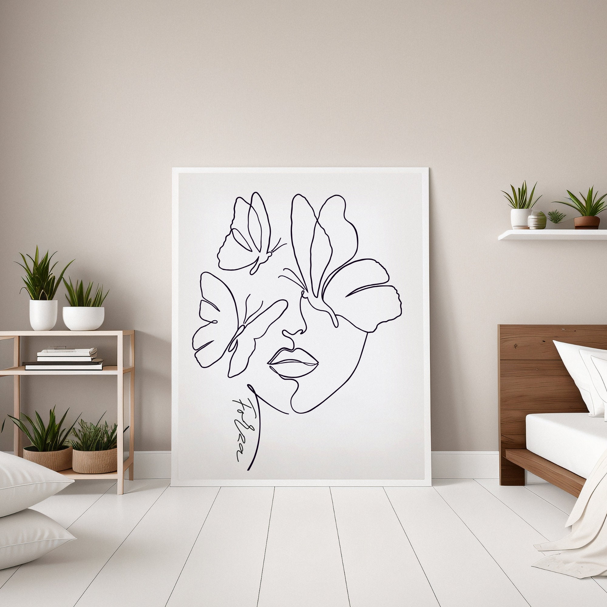 Digital Print, Strong Woman, Printable Wall Art, Wall Decor, Strength ...