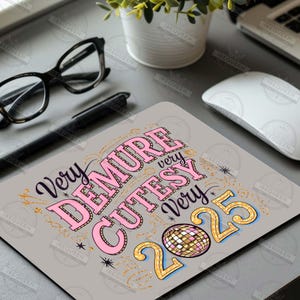 Very Demure Happy New Year 2025 Png, Very Demure Very Cutesy 2025, Very ...