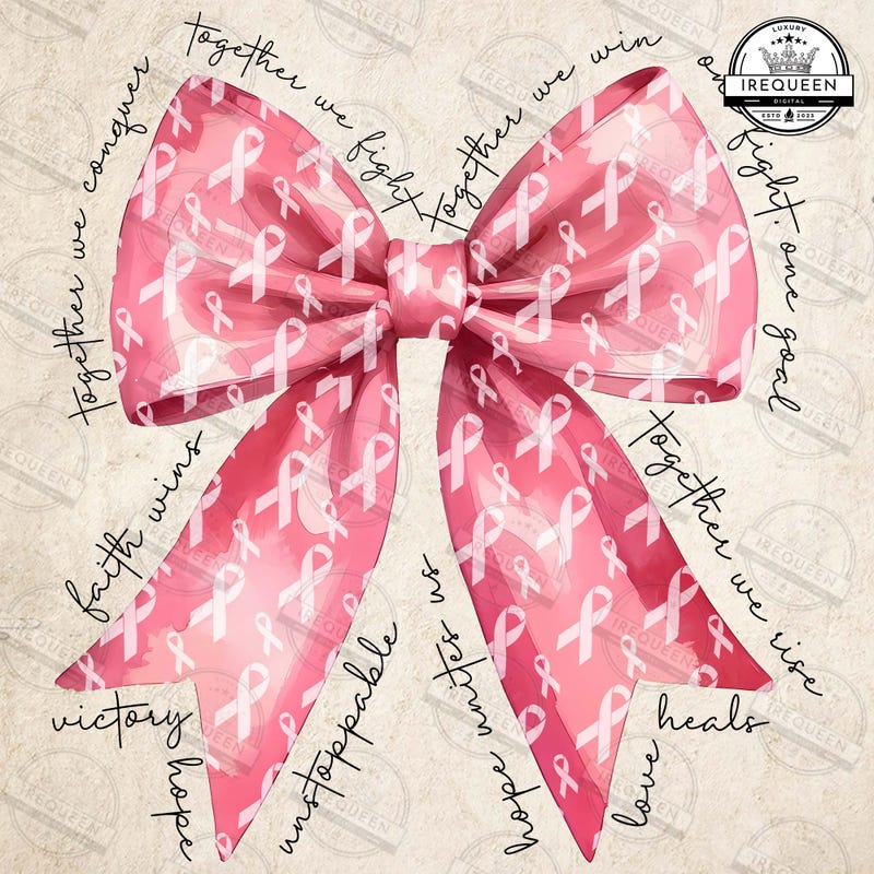 Breast Cancer Bows - Etsy