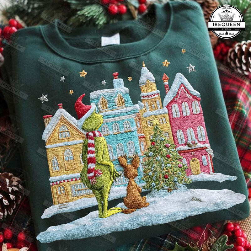 Faux Embroidery House - Etsy