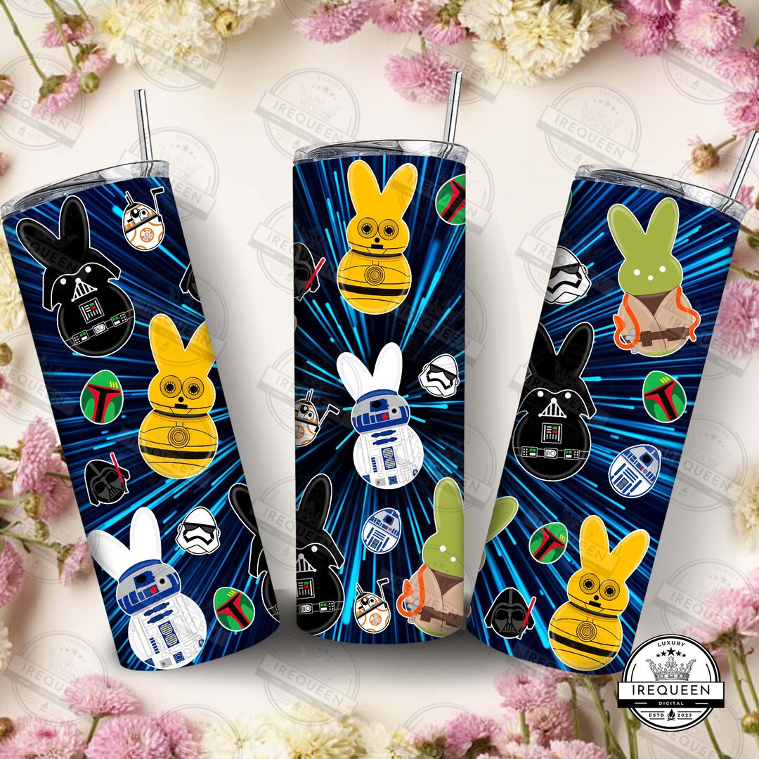 Space Movie Peeps Png, Star Space Easter Peeps 20oz Tumbler Wrap, 20oz ...