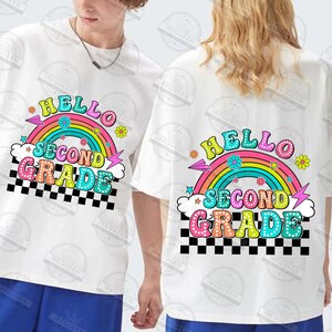 Hello Second Grade Dream Team Png, Back to School Png, 2nd Grade ...