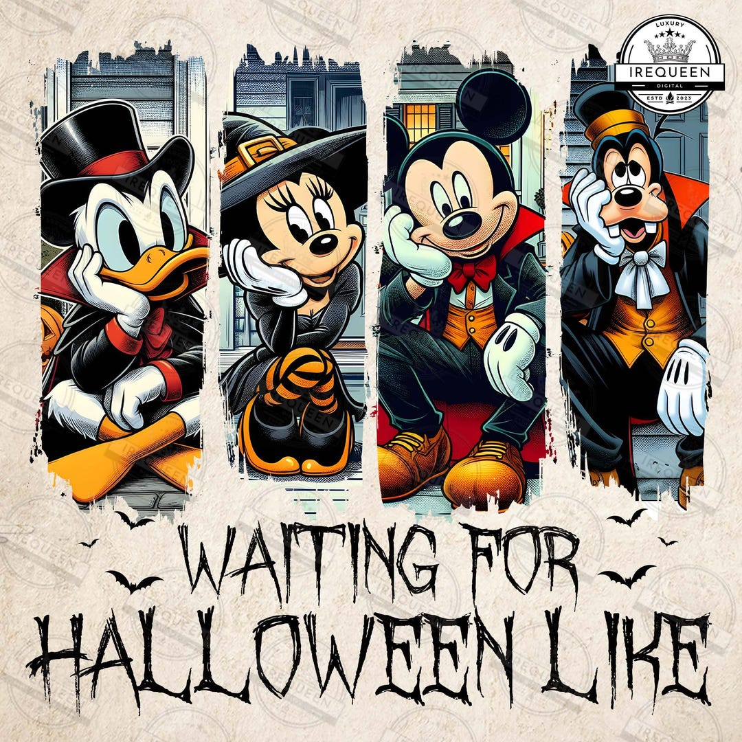 Waiting for Halloween Png, Halloween Movies Png, Halloween Mouse Png ...