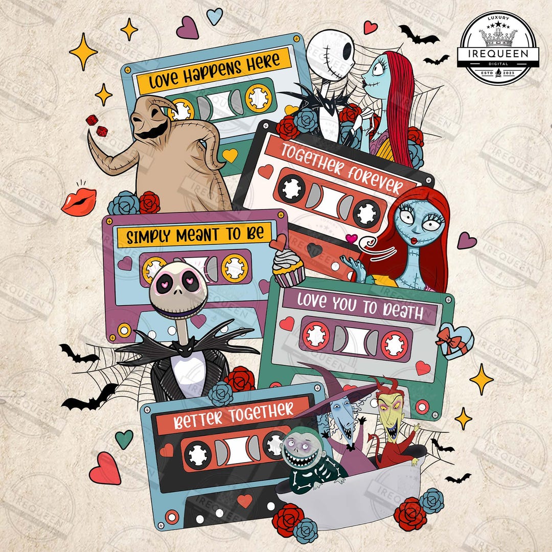 Nightmare Valentine Couple Png, Valentine Movie Couple Png, Nightmare ...