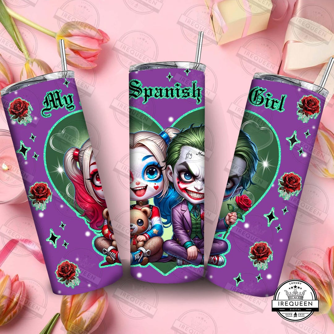 Chicano My Spanish Girl Couple Cholo Couple 20oz Tumbler Wrap PNG, Love ...