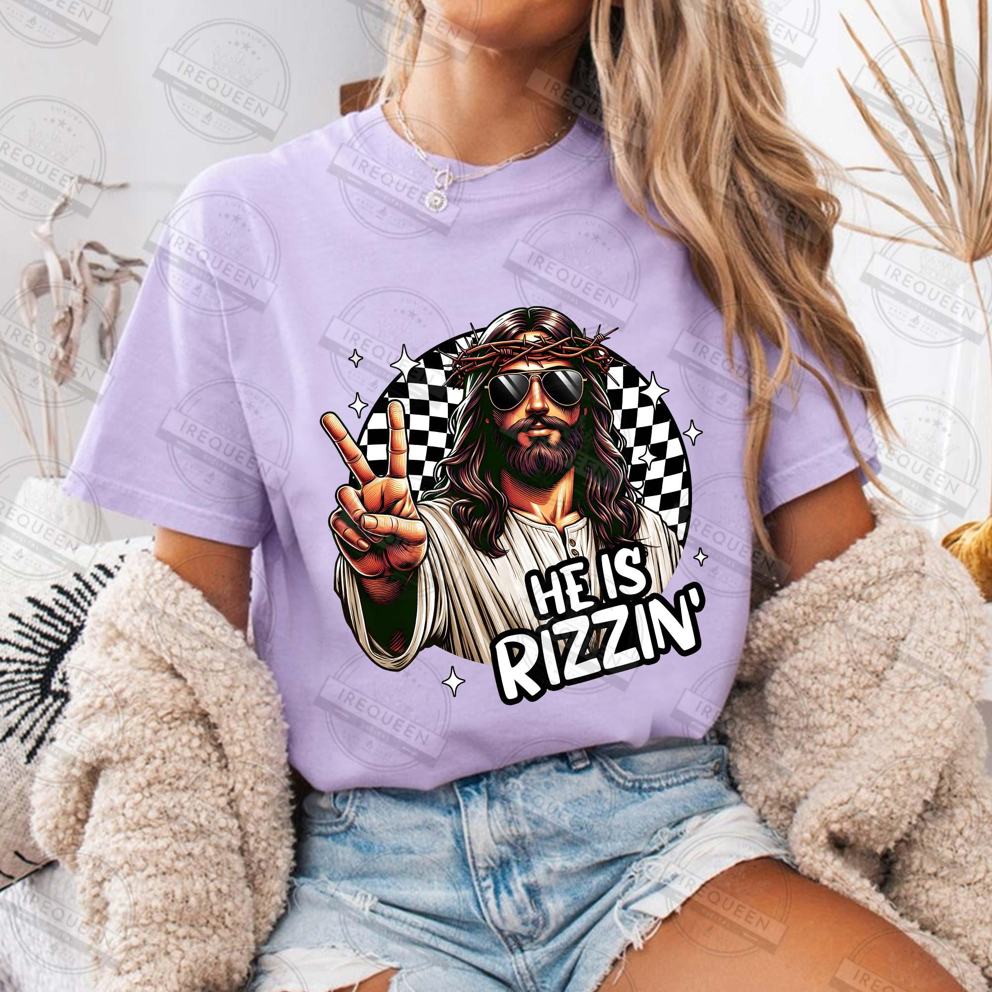 He is Rizzin Png, Funny Easter Jesus Meme Png, Jesus Easter Memes Png ...