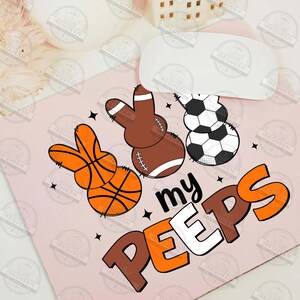 Sports Ball Easter Peep Png, Bunny Peep Soccer Png, Bunny Baseball ...