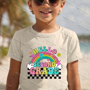 Hello Second Grade Dream Team Png, Back to School Png, 2nd Grade ...