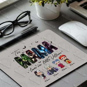 CUSTOM Halloween Villains Mama Png, Bundle This Mama Loves Her Villains ...
