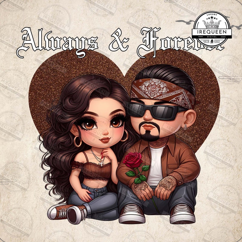 Chicano Love Drawing - Etsy