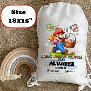 Easter Cartoon Super Game Bunny Sack Png, Easter Sack Special Delivery ...