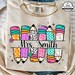 Preppy Pencil Teacher Name Custom Png, Custom Name of Teacher Png, Back ...
