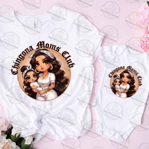 5 Mama Chingona Chicana Mom Png Bundle, Chibi Style Latina Mother's Day ...