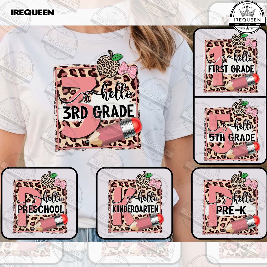 Huge School Grade Bundle, Back to School PNG, Back to School Png, Grade ...