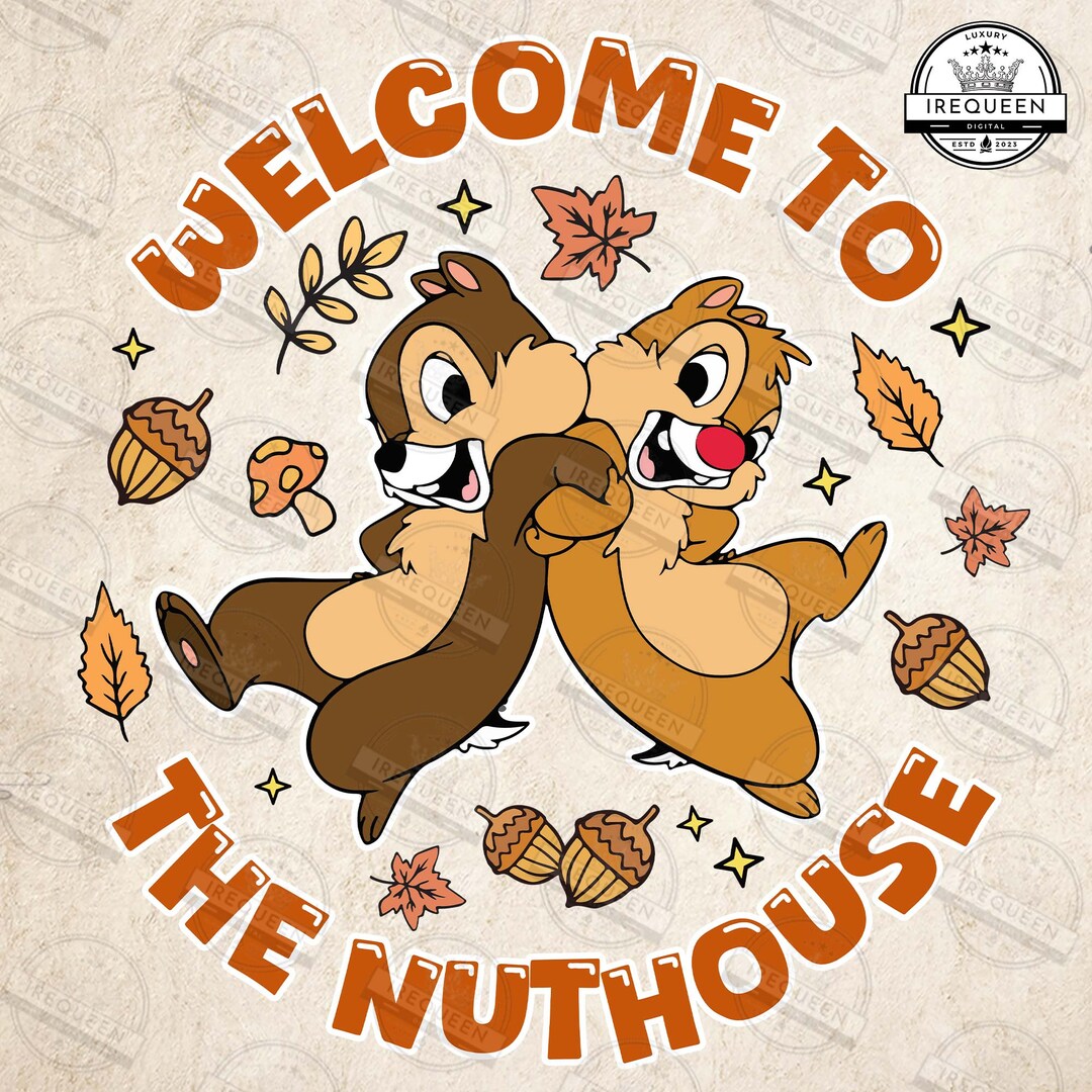 Welcome to the Nuthouse PNG, Cartoon Autumn PNG, Western Shirt Png, Autumn Design Png, Autumn ...