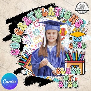 Class of 2024 Kids Graduation Template, Grad Flyer,grad Fan, Grade ...