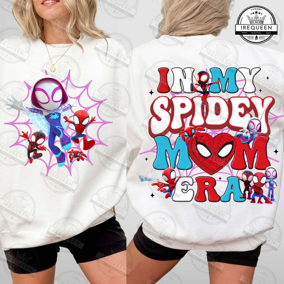 In My Spidey Mom Era Png, Spider Mama Png, Funny Mother's Day Png, Boy ...
