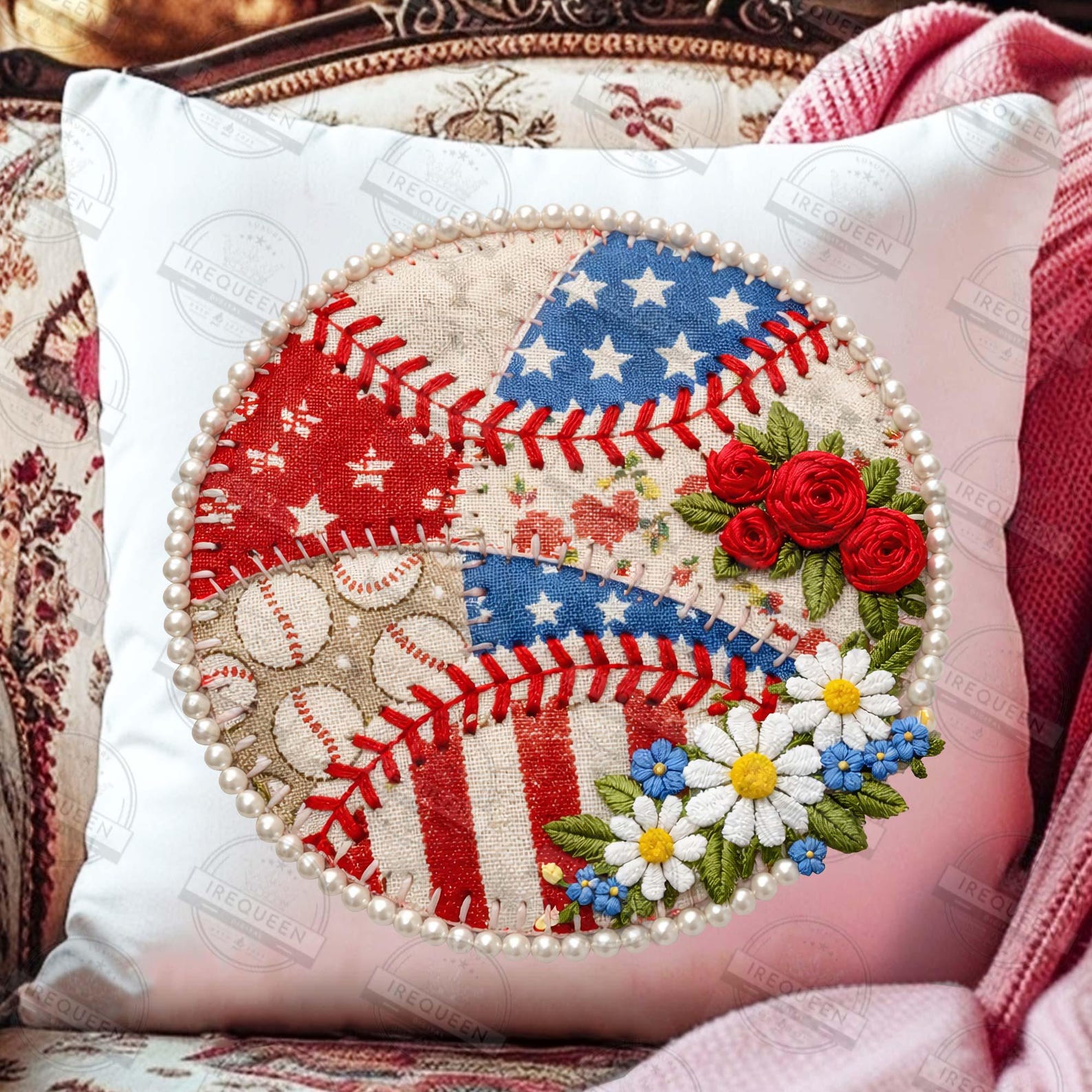 Patchwork Pearl Baseball PNG, Leopard Baseball Design, Softball ...