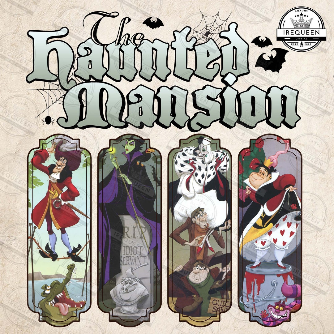 Horror Characters Png, Spooky Villains Haunted Family Png, Cartoon ...