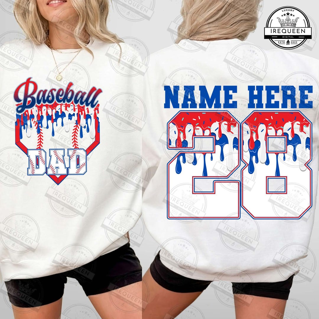 Baseball Dad Drip Bow Png, Baseball Dad Dripping Png, Baseball Ice ...