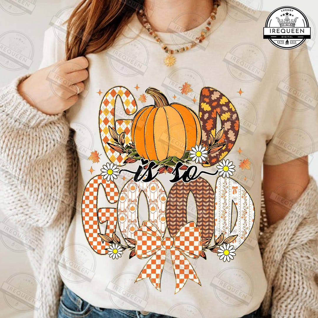 God is so Good Png, Preppy Fall Vibes PNG, Fall Christian Png, Fall ...