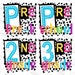 School Grade Bright Dots Png Bundle, Back to School 1st 2nd Grade Png ...