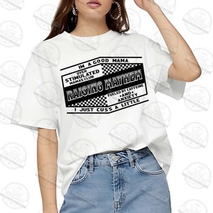 Raising Mayhem Mom Svg, Mayhem Svg, Fueled by Caffeine Svg, Mother ...