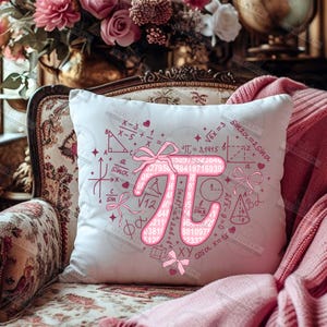 Pink Pi Day Coquette PNG, 3.14 Day Png, Teacher Math Png, Cute Math Art ...