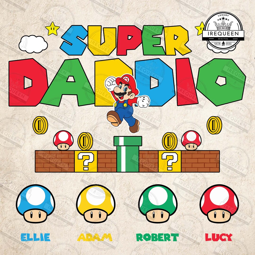 Super Daddio PNG, Happy Father's Day Png, Funny Dad Png, Dad Shirt Png ...