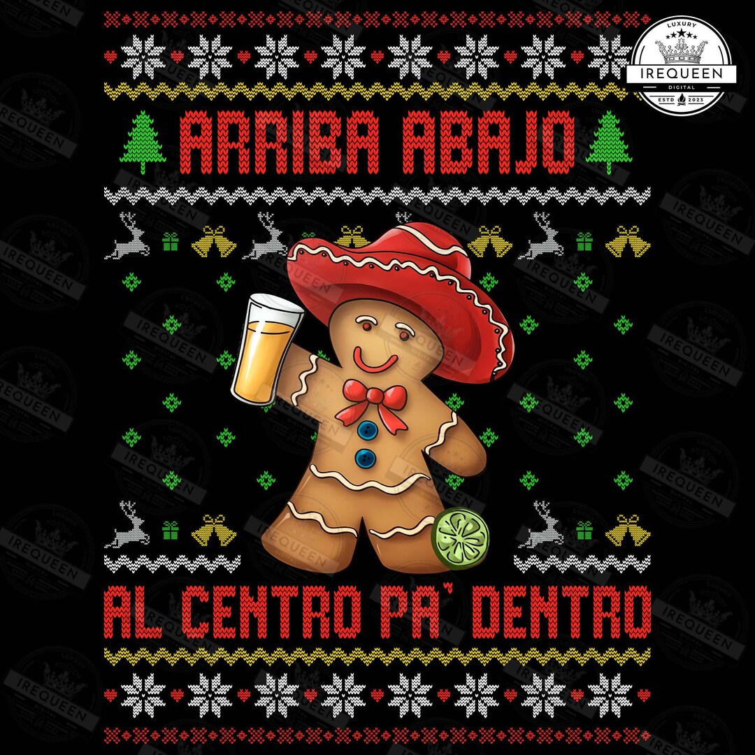 Feliz Navidad Mexican Gingerbread With Sombrero Christmas Png, Mexican ...
